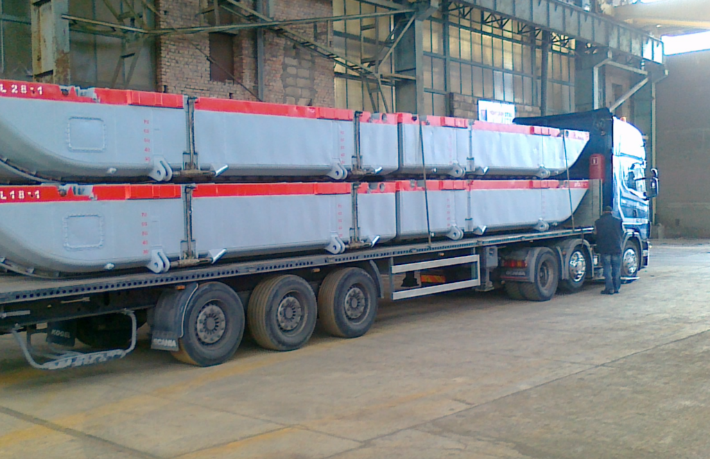 Army pontoons - Baltic Barges